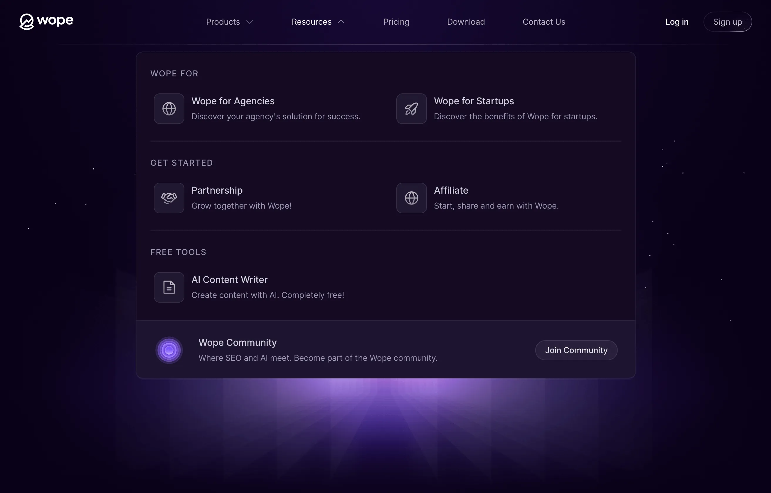 Mega Menu | Navbar Gallery